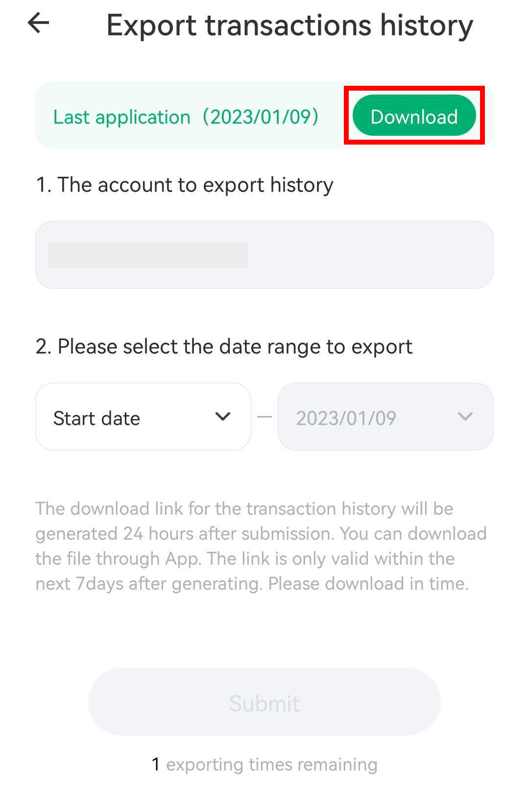 How to Export Transaction History on Pionex.US App – Pionex US Help Center