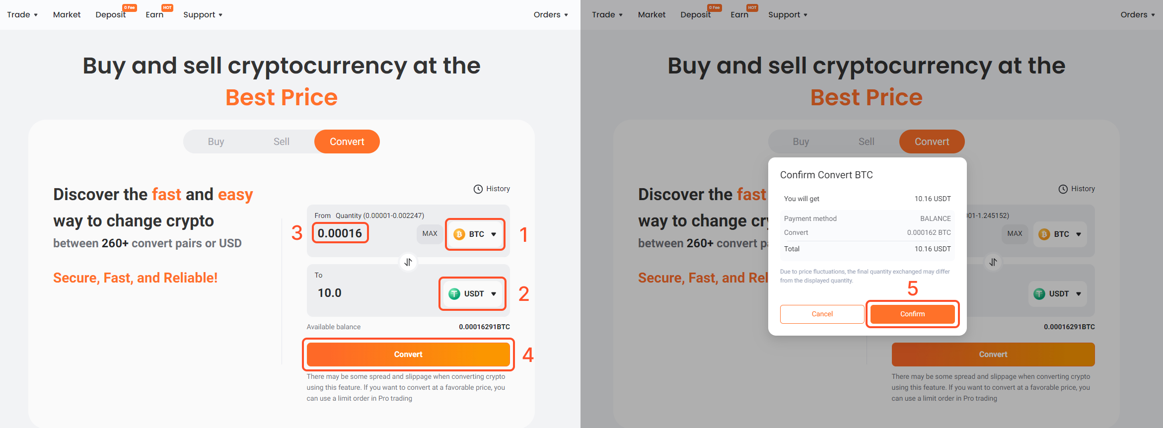 How to Convert Cryptocurrency – Pionex US Help Center